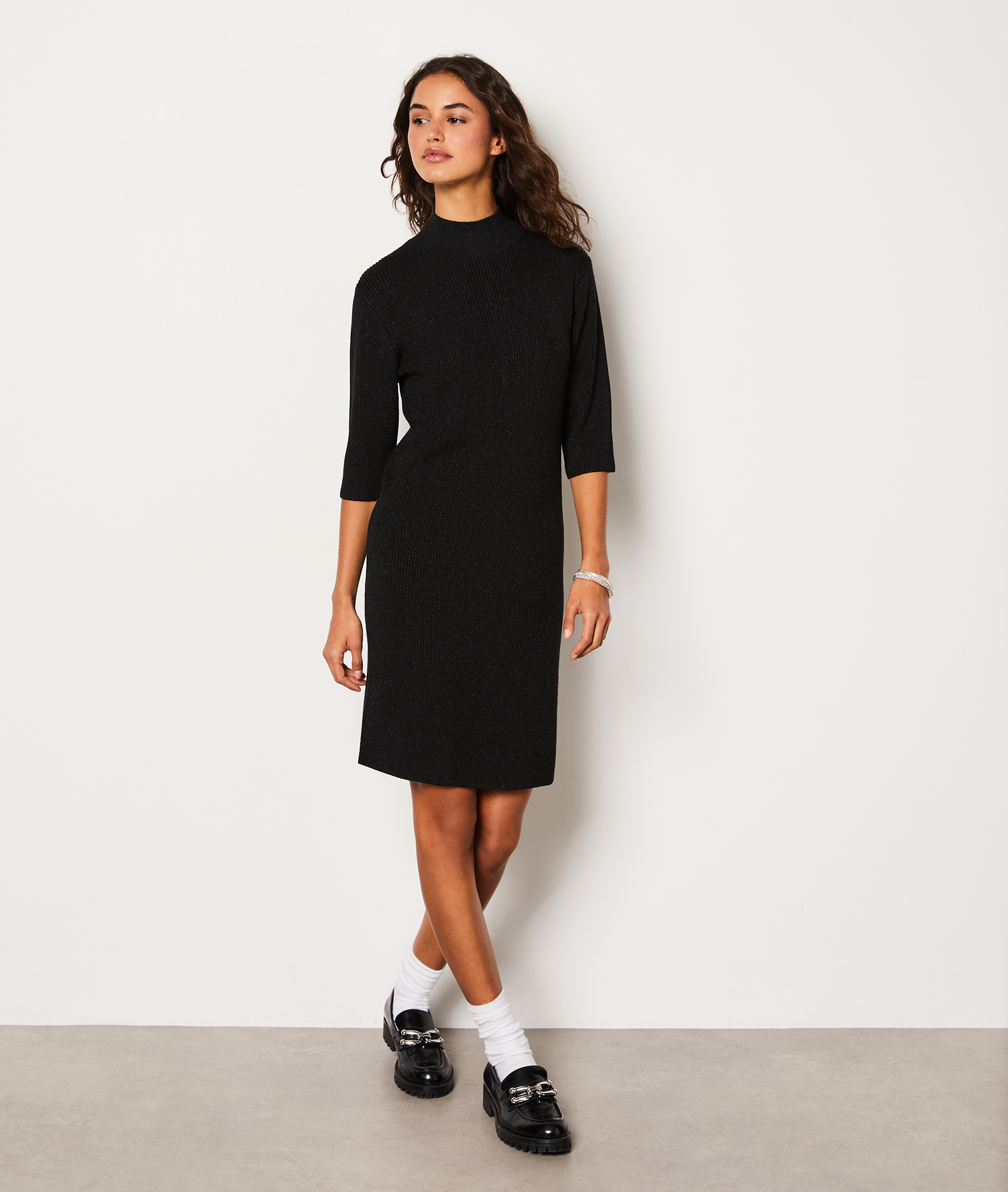 Robe pull mi longue FAME NOIR - ETAM