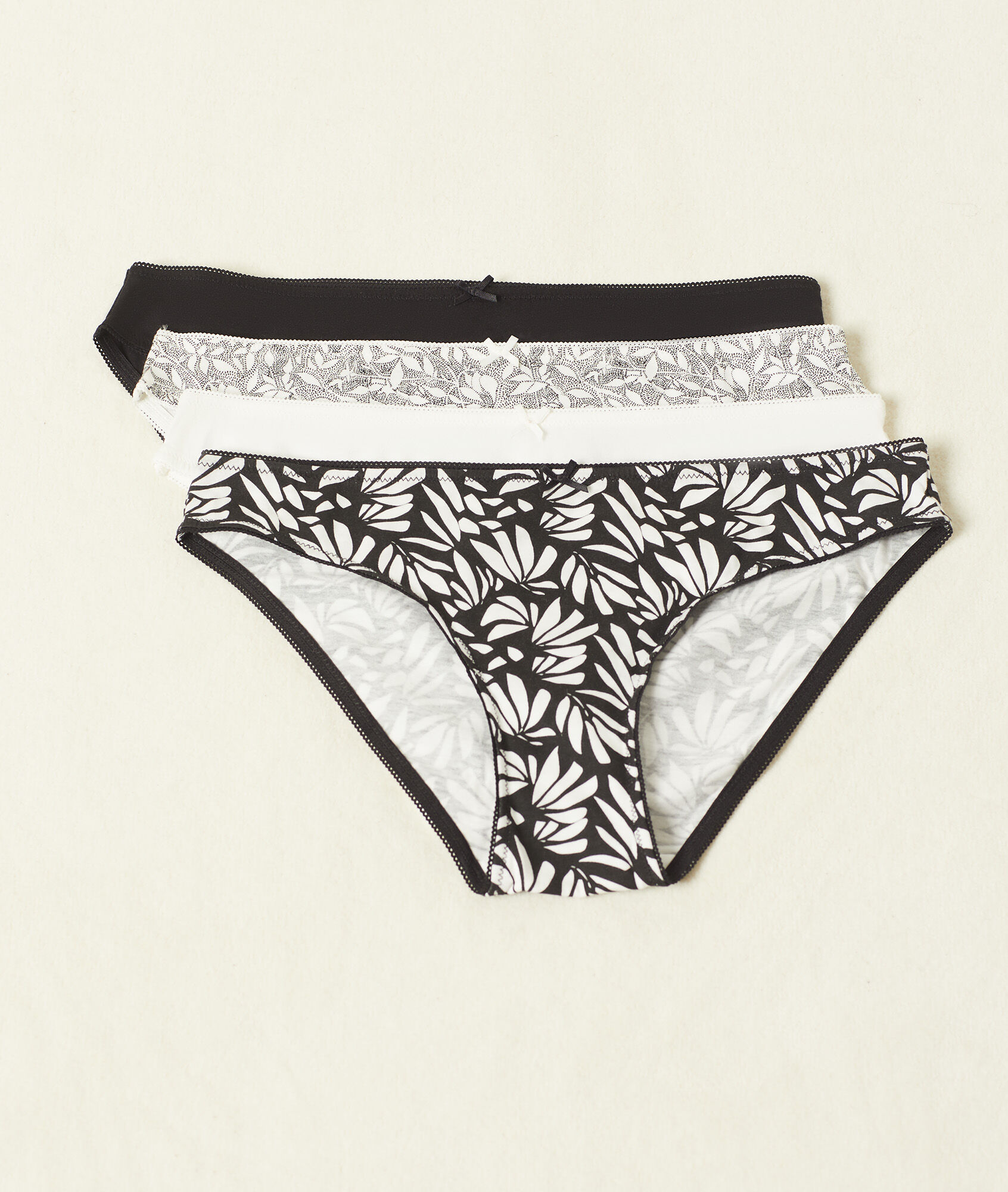 Lot De 4 Culottes Selma Noir Etam