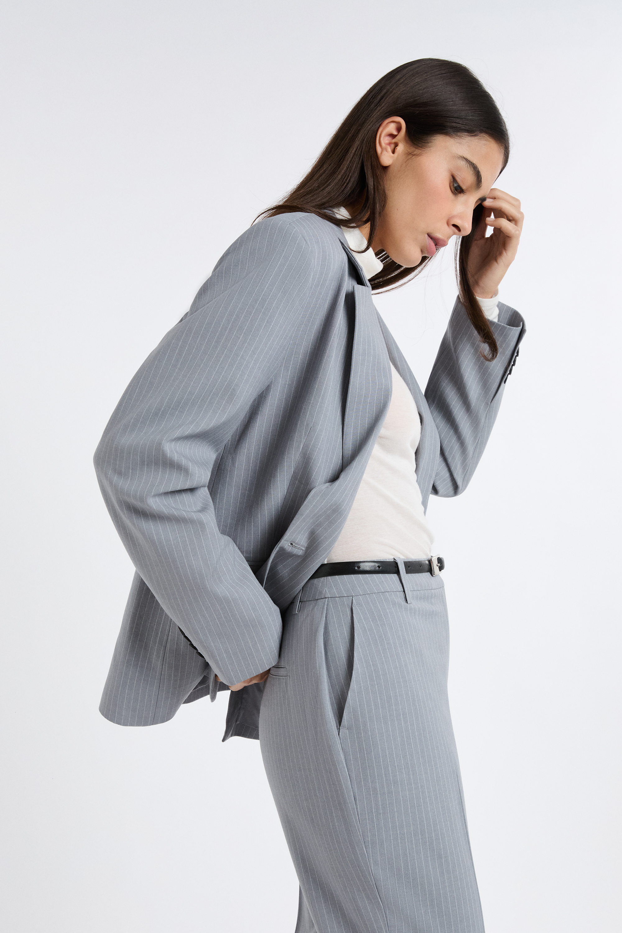 Veste blazer à boutons ALBA RAY GRIS - ETAM