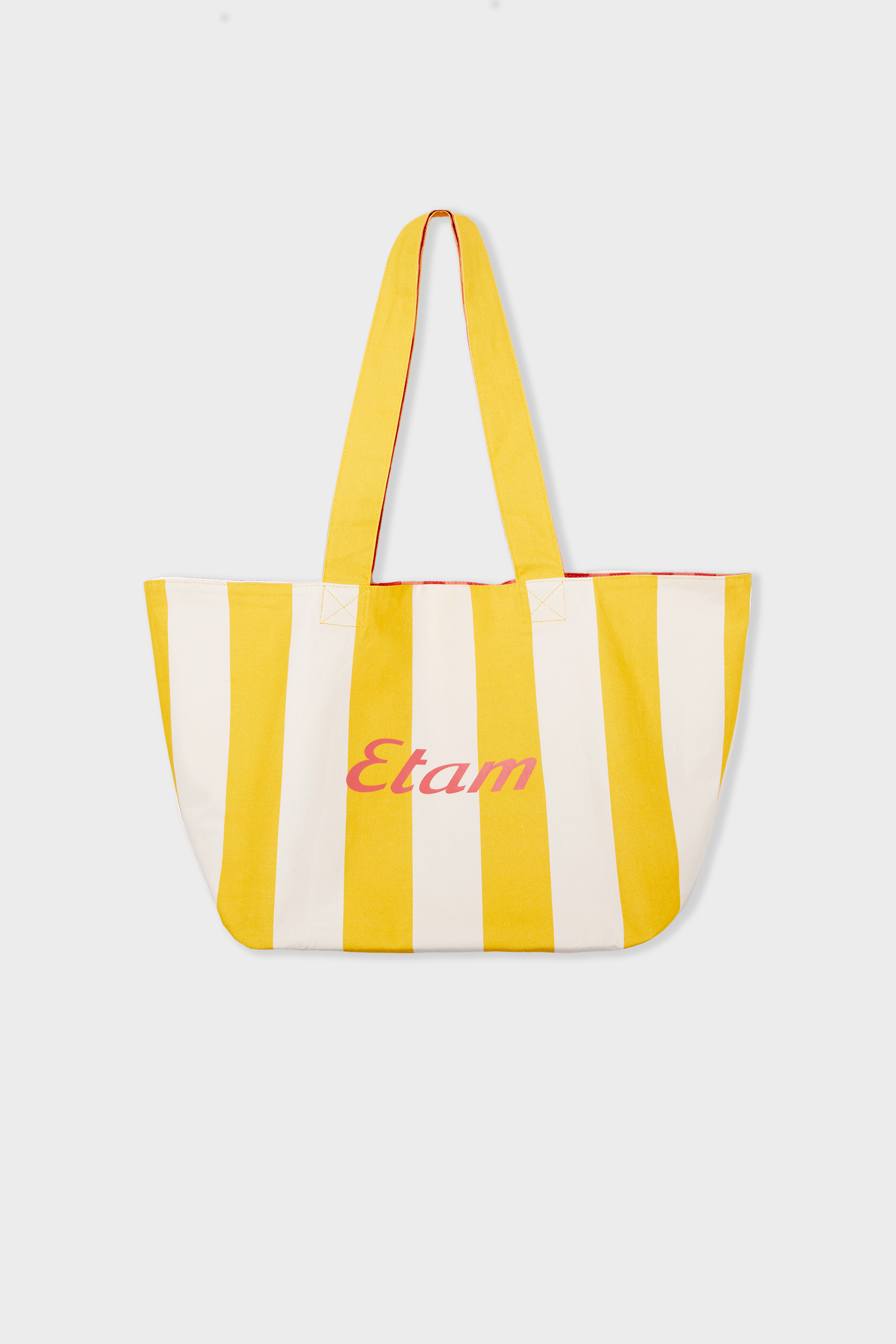 Cabas de plage réversible SUZY CORAIL - ETAM