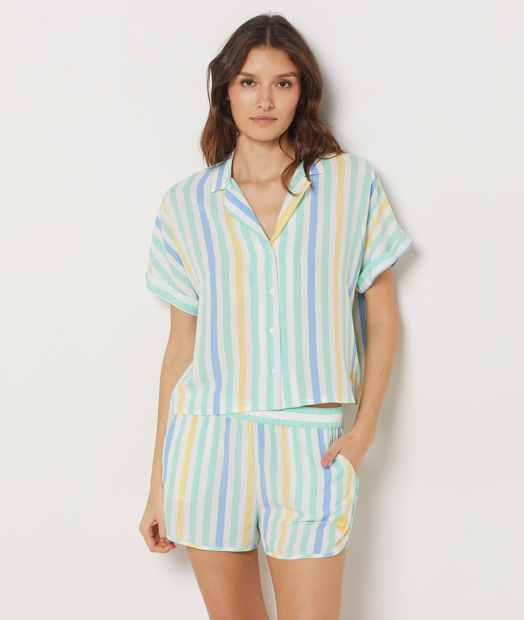 Short de pyjama à rayures GIOVANNA MULTICOLORE - ETAM