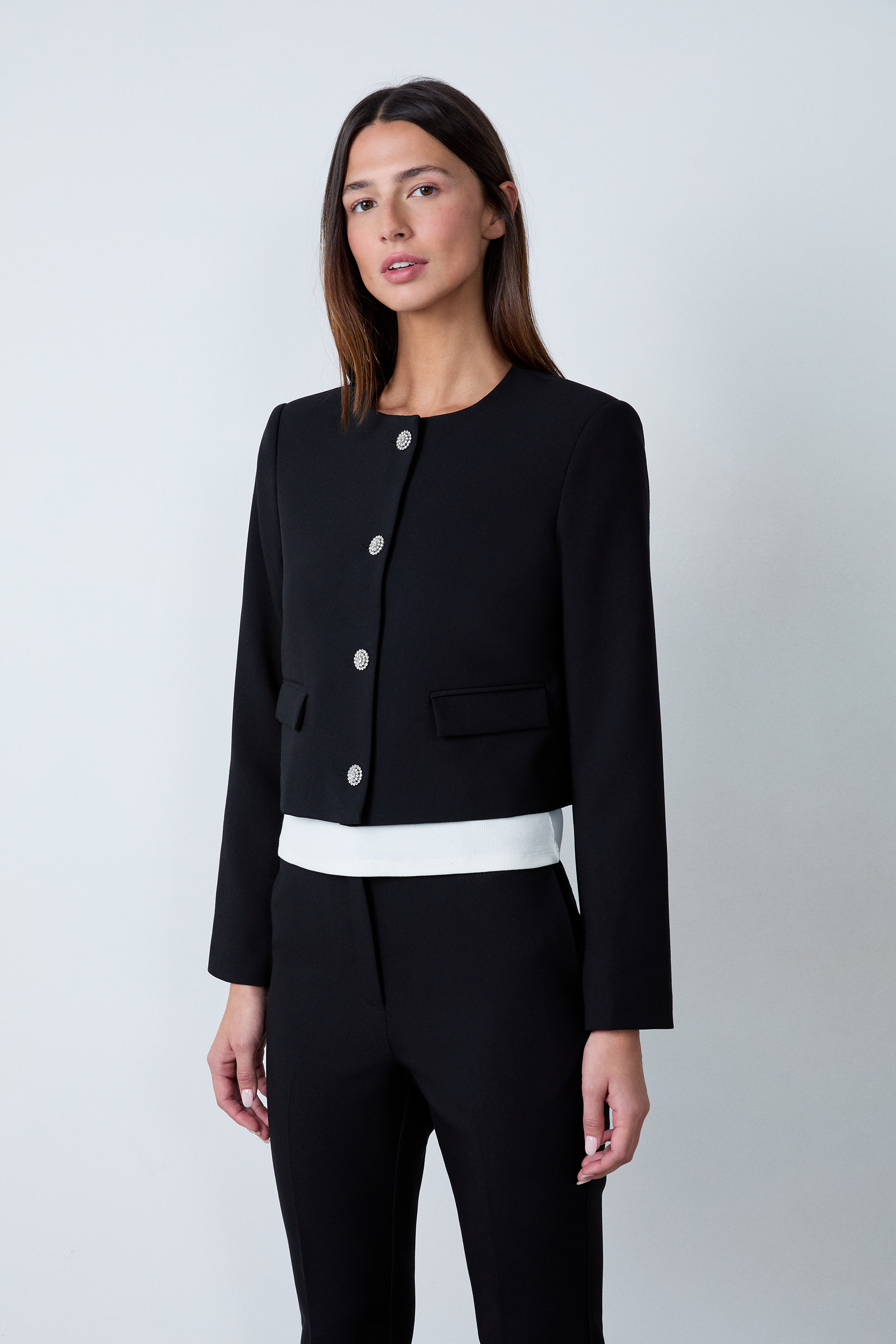 Veste boutons bijoux UFFIE NOIR - ETAM